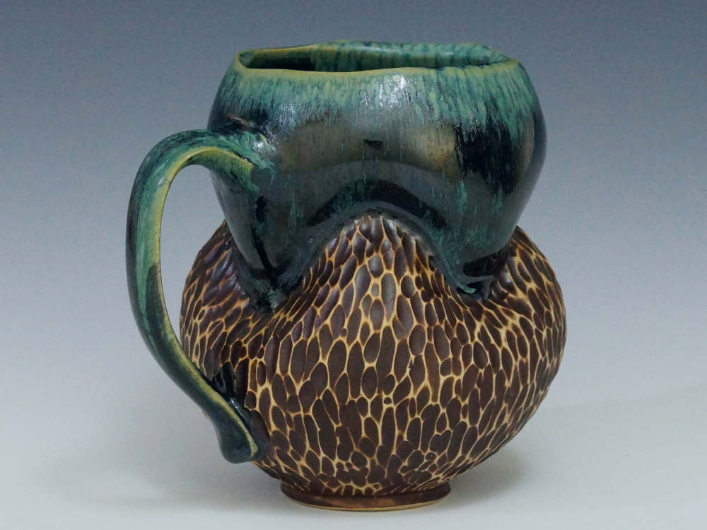Brown Morel Mug | K.M.Pottery